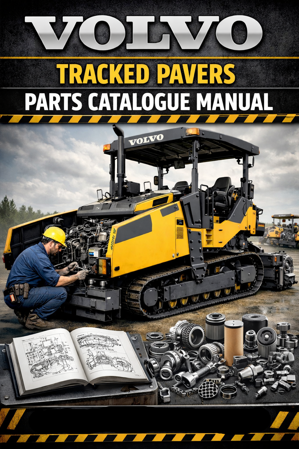 VOLVO ABG9820 TRACKED PAVER ELECTRICAL & HYDRAULIC SCHEMATIC PDF MANUA ...